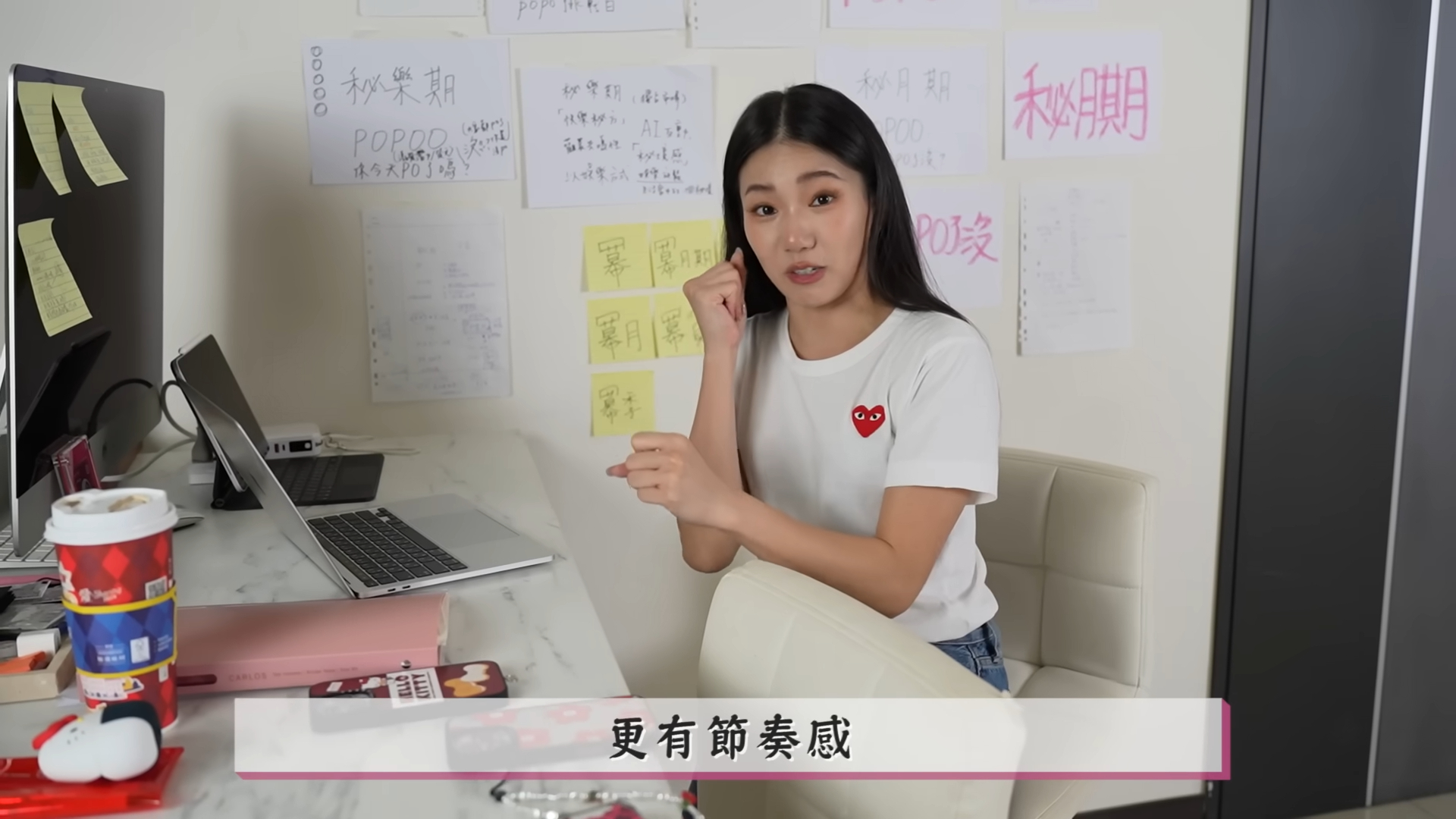 家寧「秘月期POPOO」遭批邪教！拍片親揭頻道初衷 自曝過往低潮