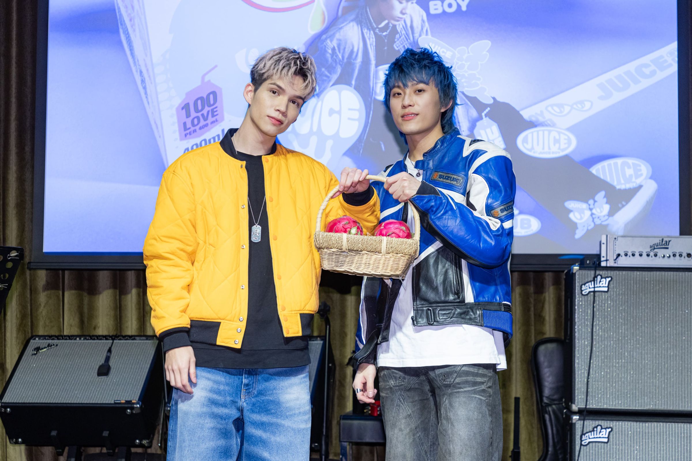 Juice Boy發片「把婁峻碩當榜樣」！與派偉俊喝交杯果汁展好情誼