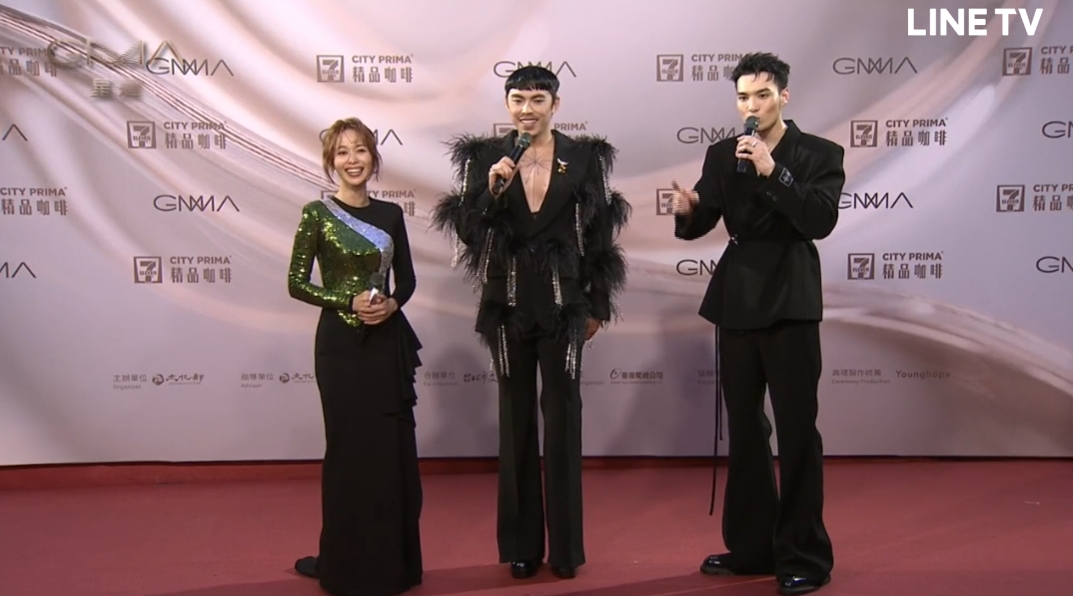 金曲34／HUSH大露胸肌亮眼登場！霸氣喊話：要當第一辣