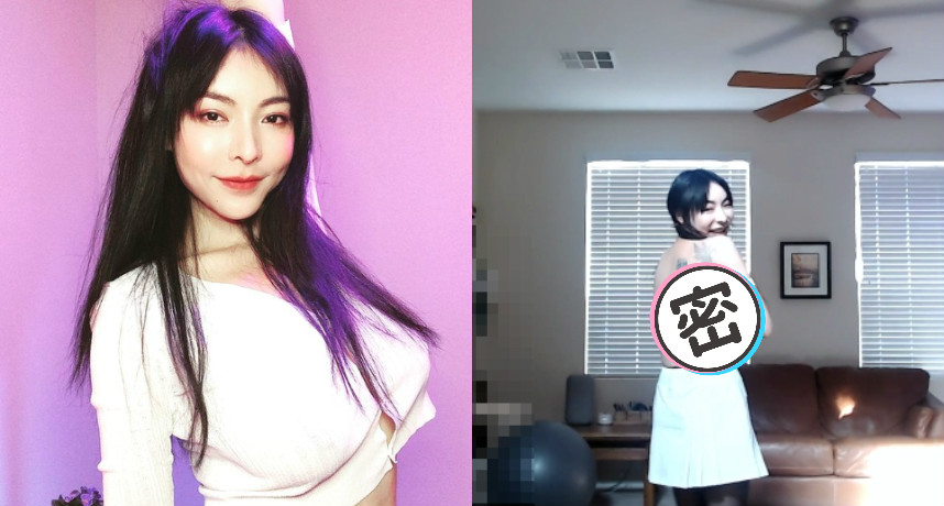 挺F級巨球跳繩！實況兇妹內內鬆開「兩粒掉出」 網：真的大