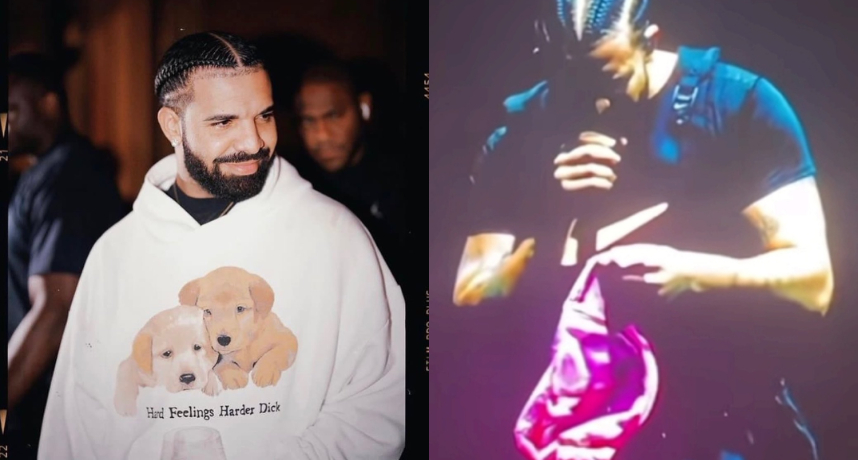 36G還不夠！Drake演唱會再收「42H、36L大尺碼內著」他驚呆：這大