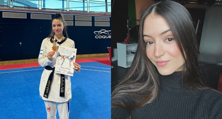 巴黎奧運／高顏值跆拳道美少女爆紅！Avishag Semberg「女兵身份