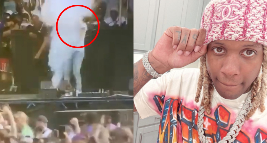 Lil Durk音樂節遭「舞台煙霧炸傷右眼」撐完全場！曬包紮照網心疼