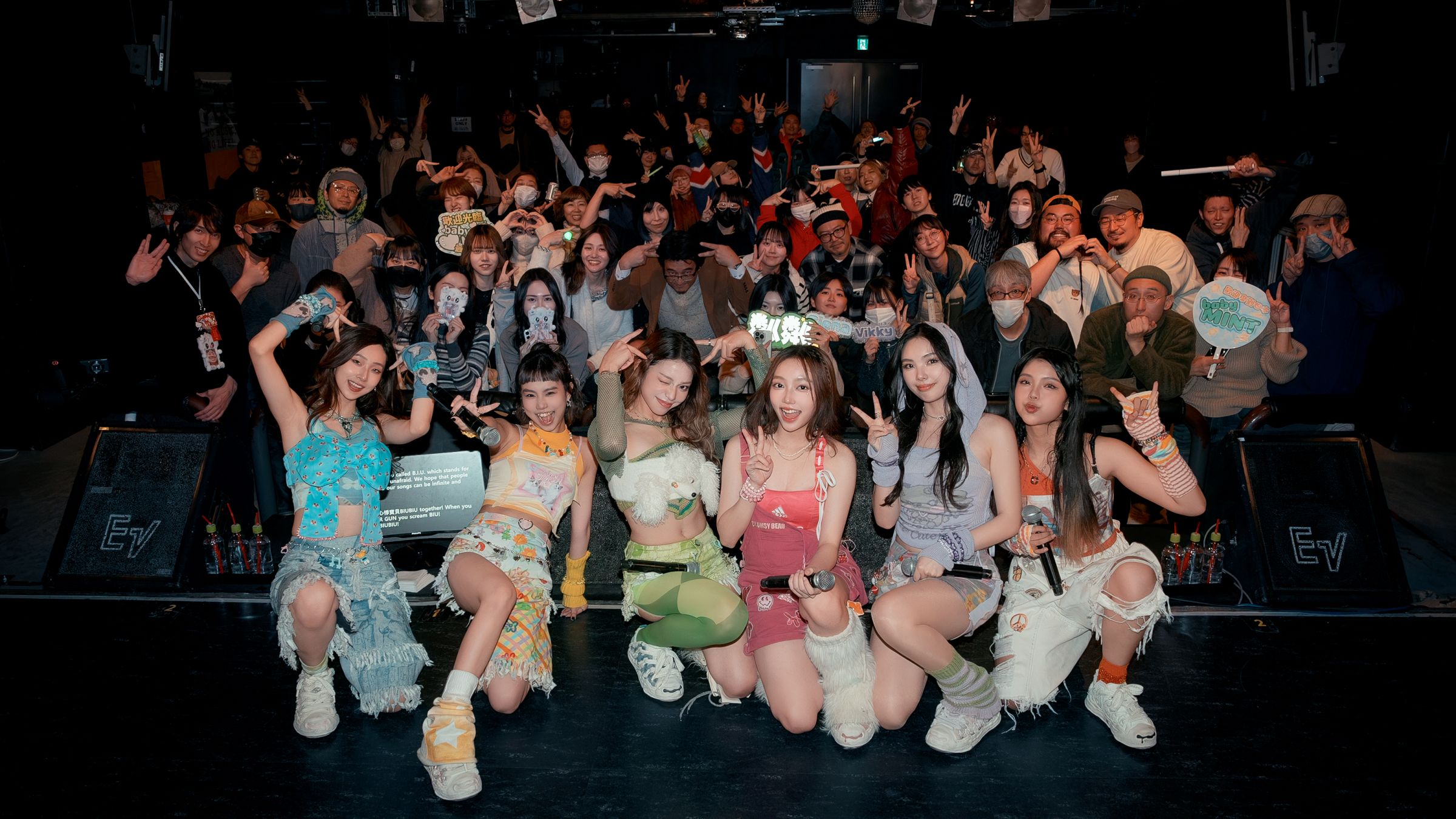 顛覆系女團babyMINT東京首演大成功！路人直喊卡哇伊 與粉相約好1